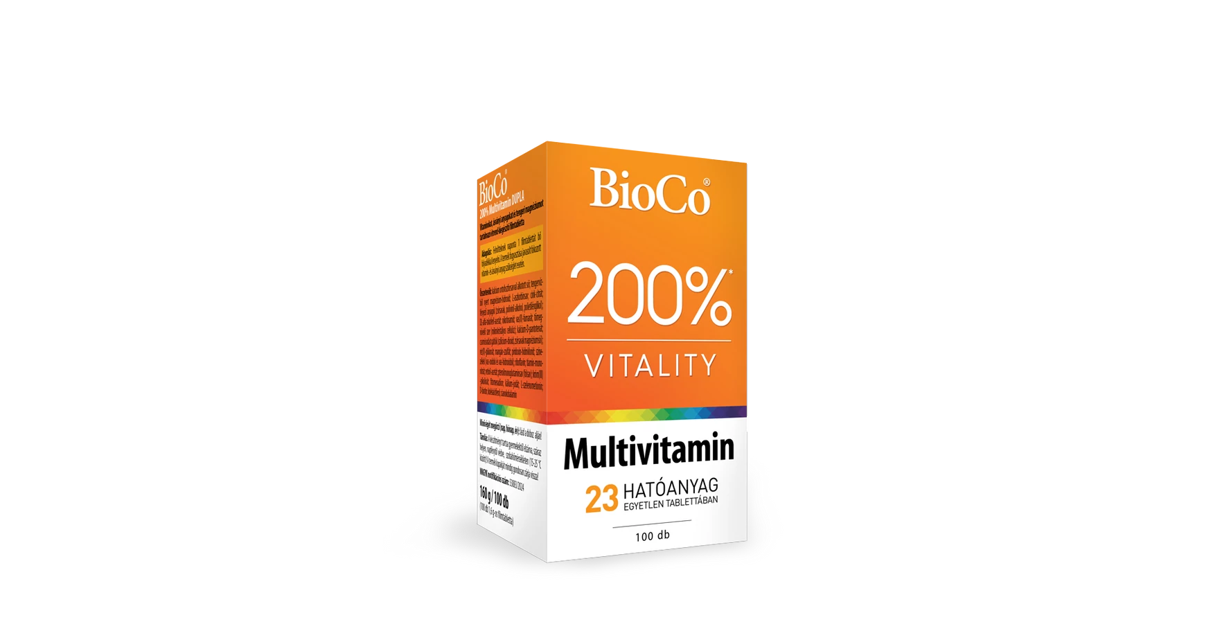 BioCo 200% Multivitamin Dupla filmtabletta 100 db - Immunrendszer ...